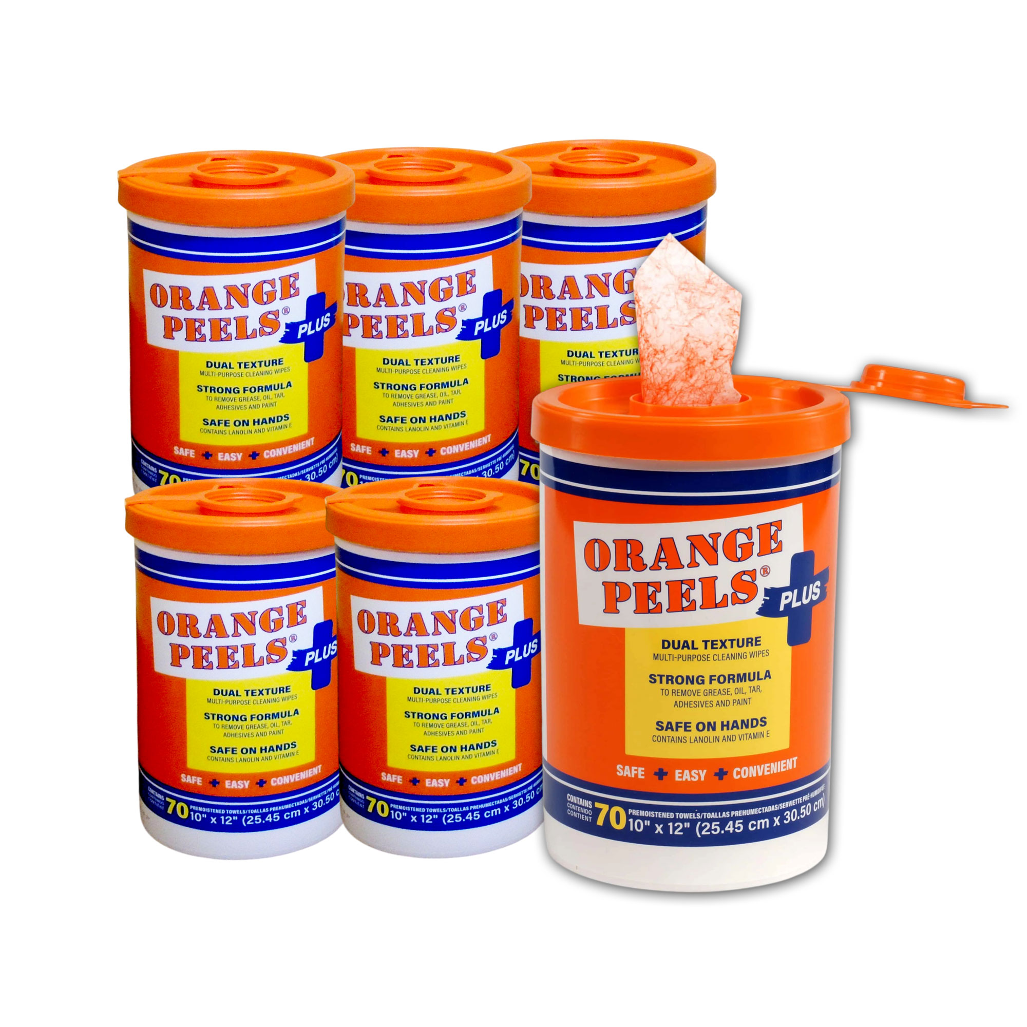Orange Peels Surface Wipes- 1 Case | Texas Ragtime